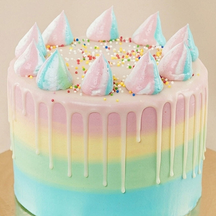 Luscious Rainbow Cake Chocolate Delivery in Singapore - FNP SG