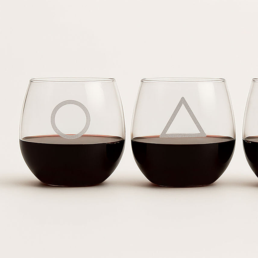 Dalgona Set of Engraved Glasses Delivery in Singapore - FNP SG