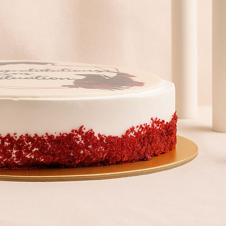 Graduation Red Velvet Cake Delivery in Singapore - FNP SG