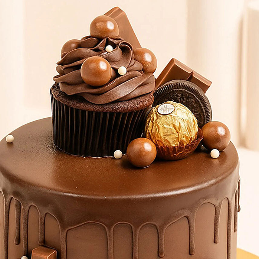 Chocolate Indulgence Cake Delivery in Singapore - FNP SG