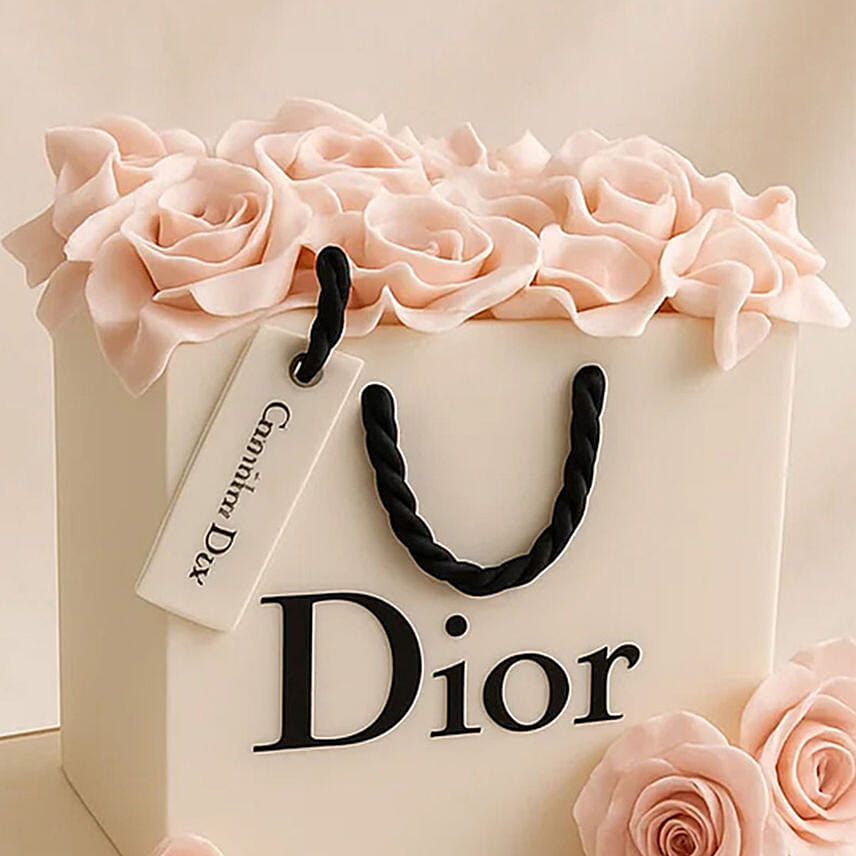 Dior Vanilla Designer Cake Delivery in Singapore - FNP SG
