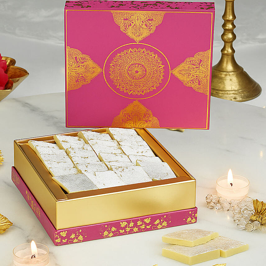 Kaju Katli 400gm In Designer Box Delivery in Singapore - FNP SG