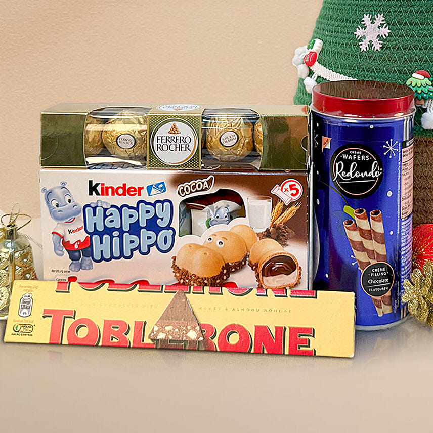 Festive Treats & Christmas Hut Gift Hamper Delivery in Singapore - FNP SG