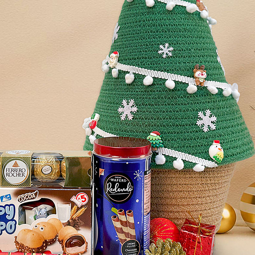 Festive Treats & Christmas Hut Gift Hamper Delivery in Singapore - FNP SG