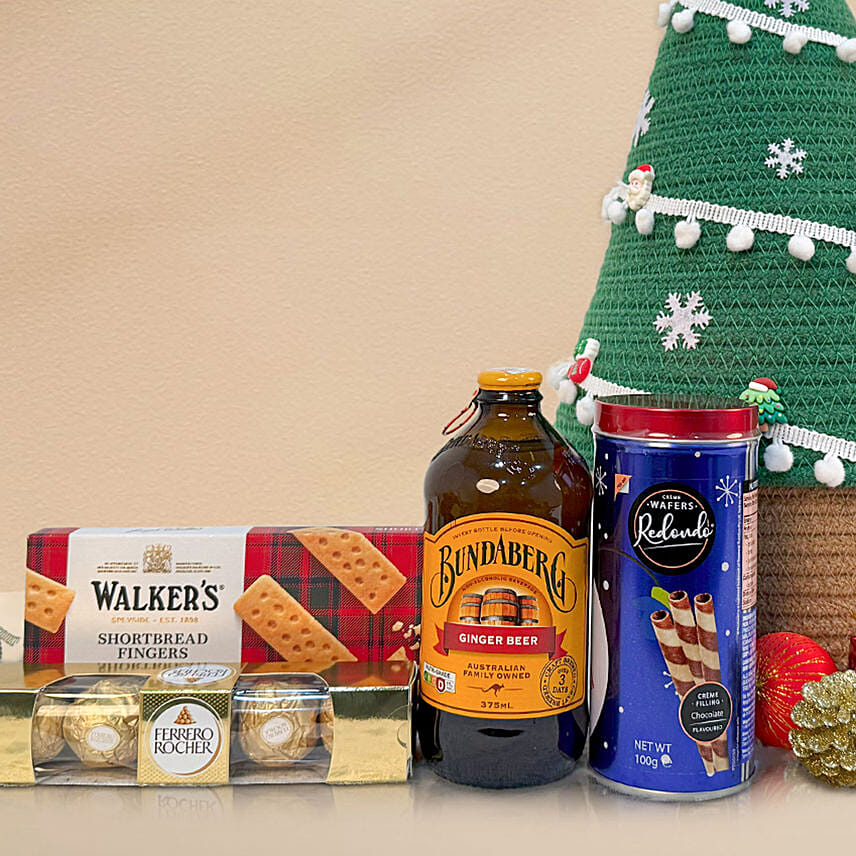 Festive Treats & Christmas Hut Gift Set Delivery in Singapore - FNP SG