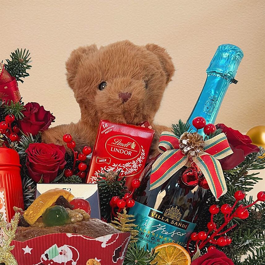 Merry Magic Hamper - Wine Cookies & Panettone Delivery in Singapore ...