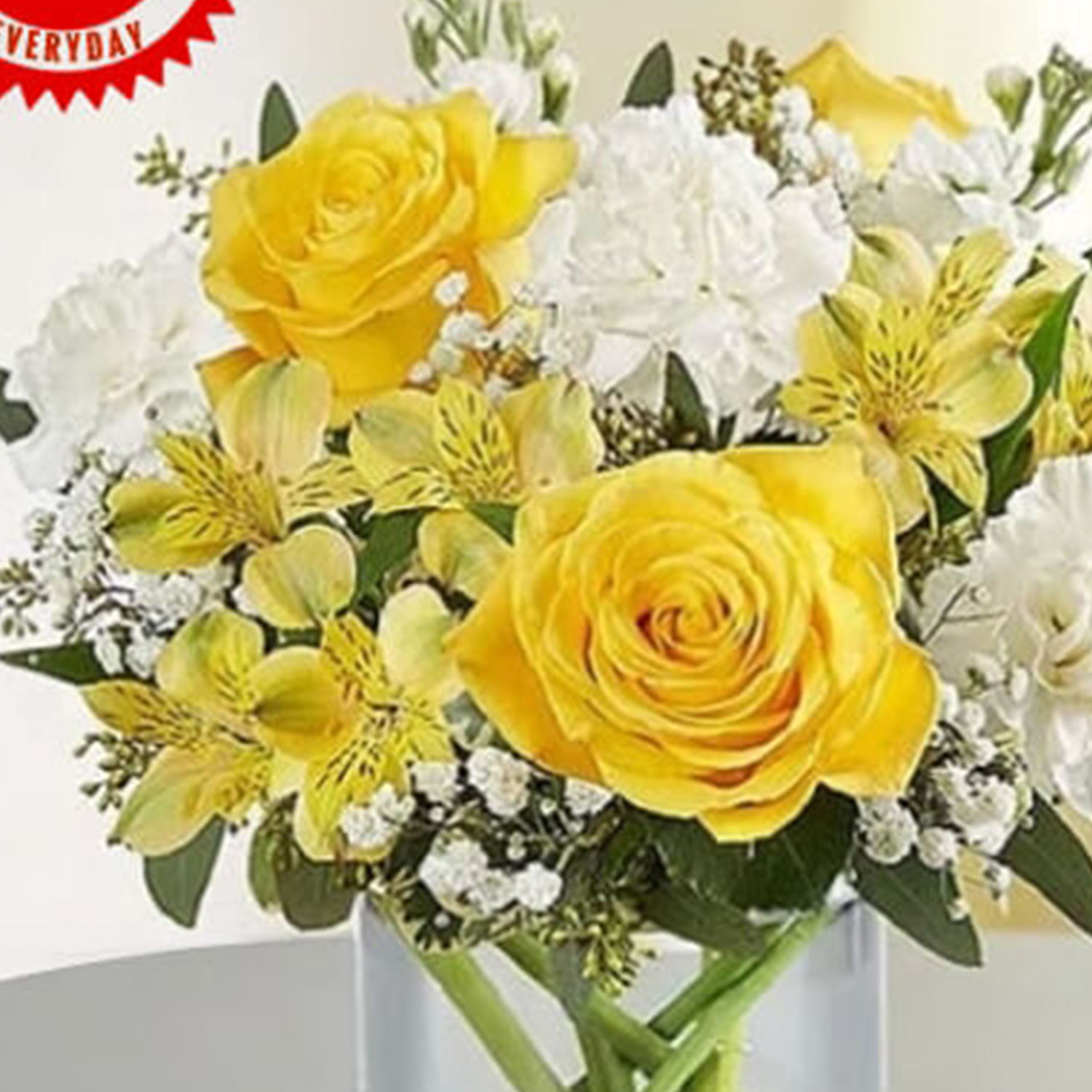 Yellow & White Bouquet Delivery in Singapore - FNP SG