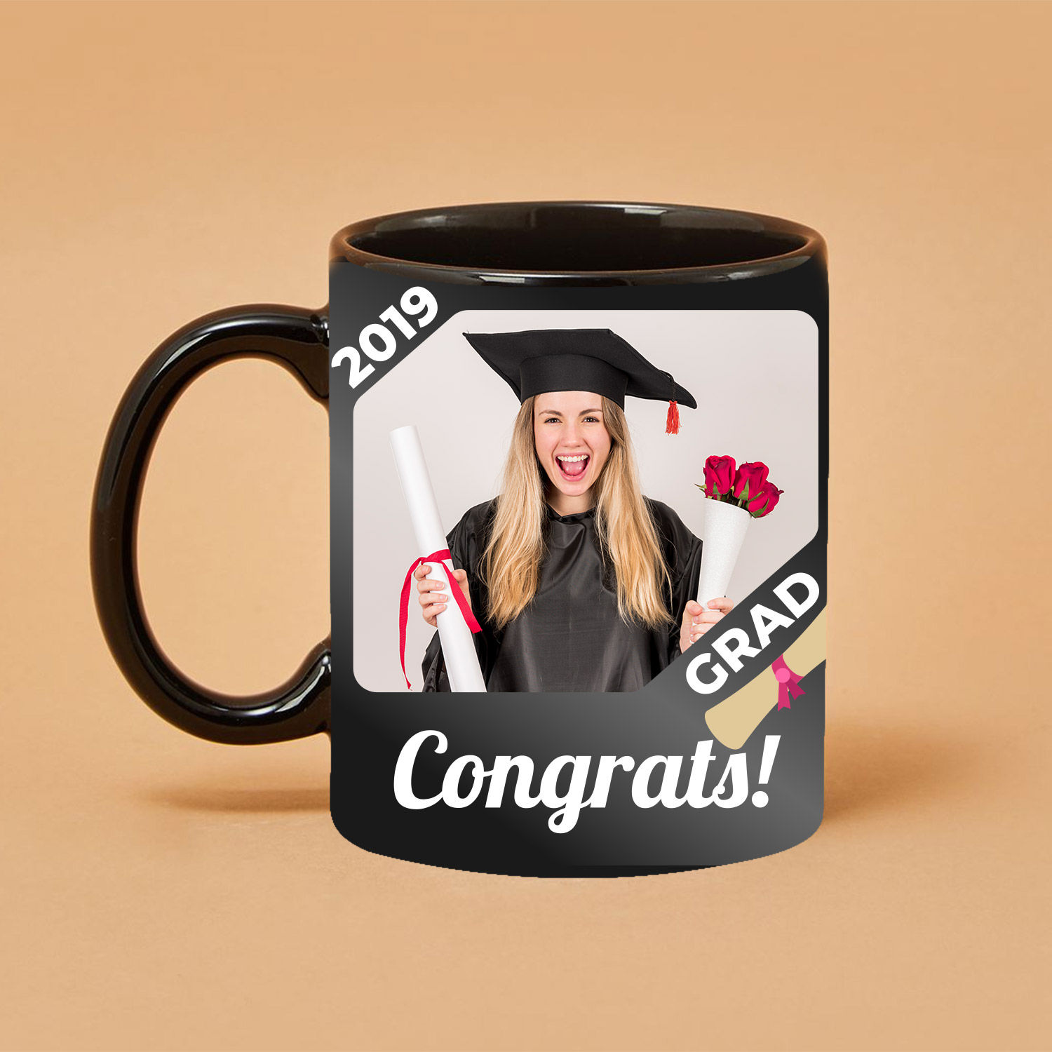 Congrats Personalised Mug Delivery in Singapore - FNP SG