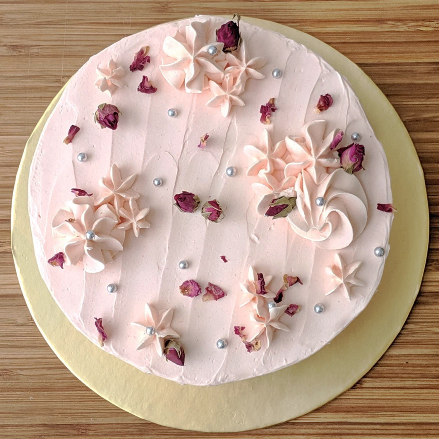 Lychee Rose Cake- 8 Inches Delivery in Singapore - FNP SG