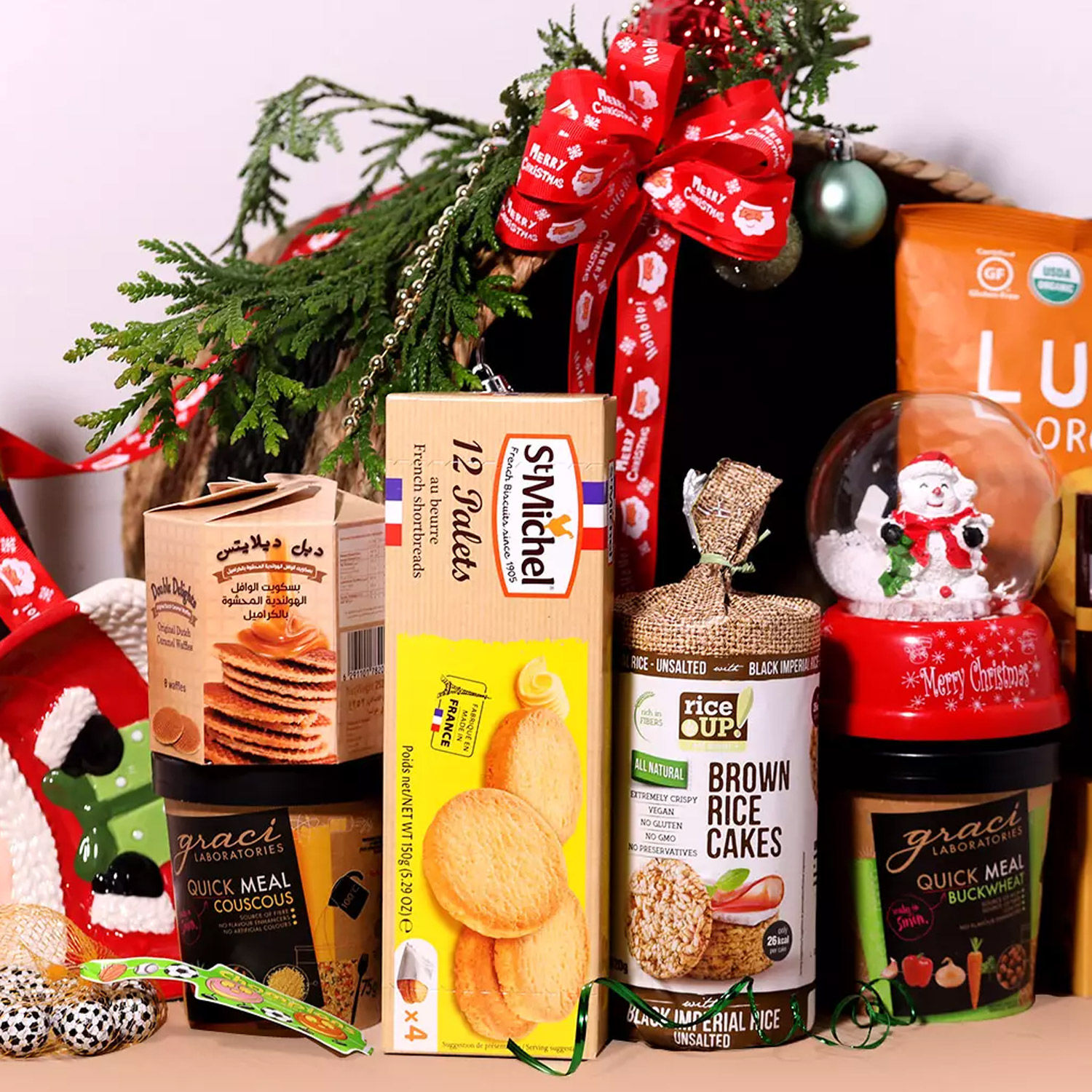 Sparkling Juice And Snack Hamper Delivery in Singapore - FNP SG