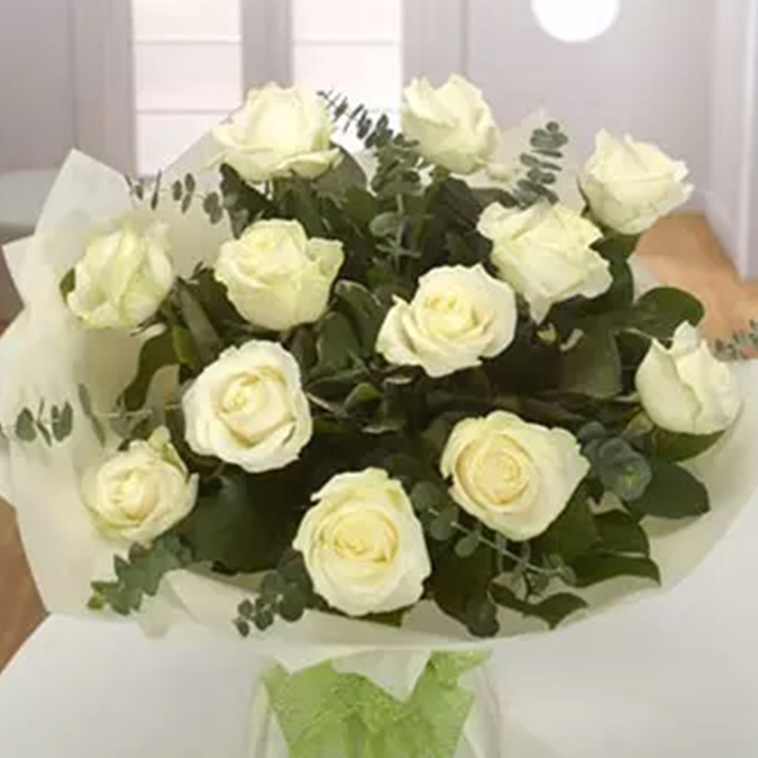 White Roses Bouquet Delivery in Singapore - FNP SG