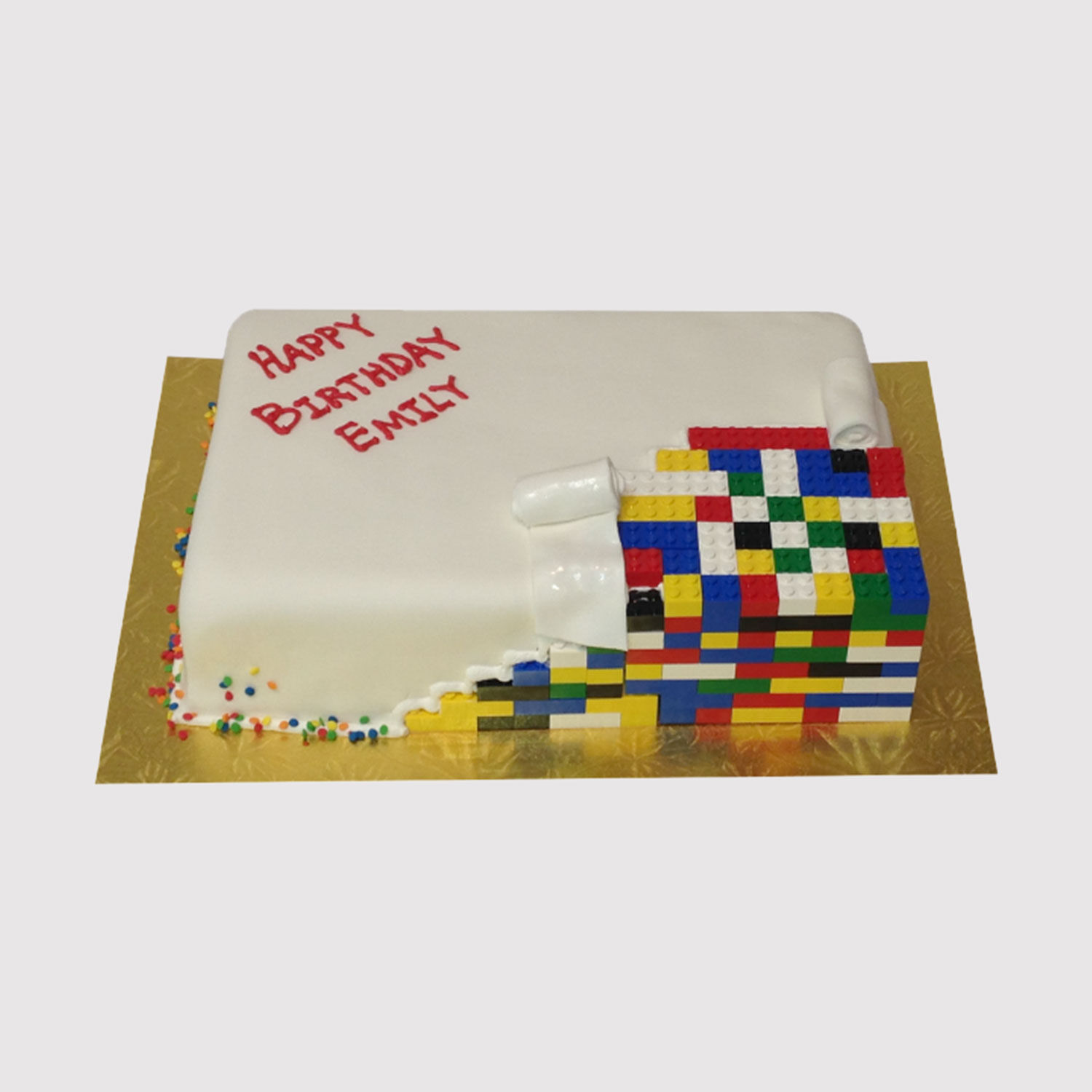 Colourful Lego Vanilla Cake Delivery in Singapore - FNP SG