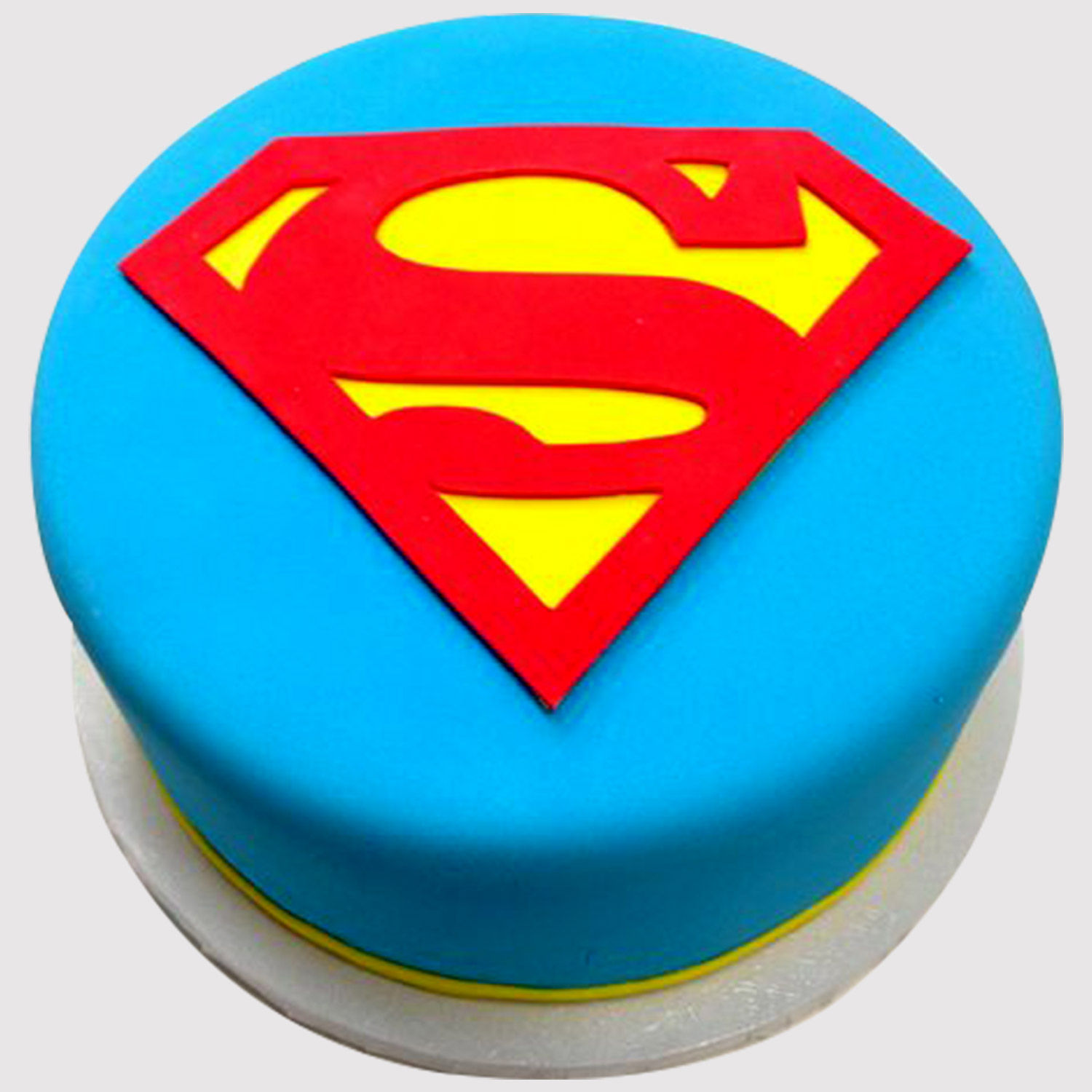 Superman Logo Truffle Cake Delivery in Singapore - FNP SG