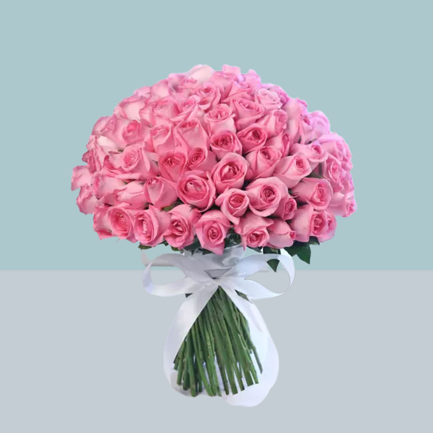 99 Pink Roses Bouquet Delivery in Singapore - FNP SG