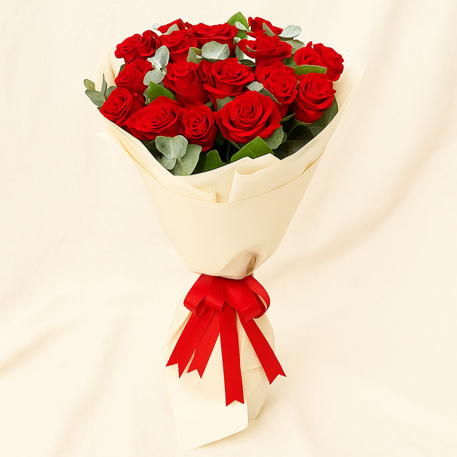 Timeless Bouquet of 20 Red Roses Delivery in Singapore - FNP SG