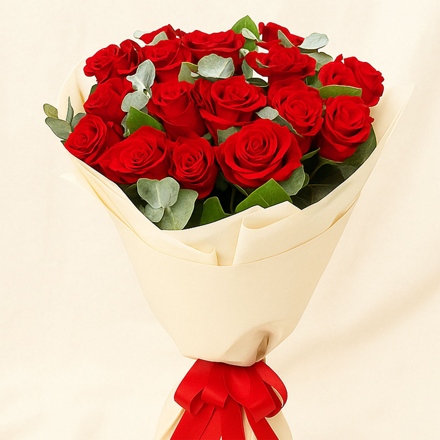 Timeless Bouquet of 20 Red Roses Delivery in Singapore - FNP SG