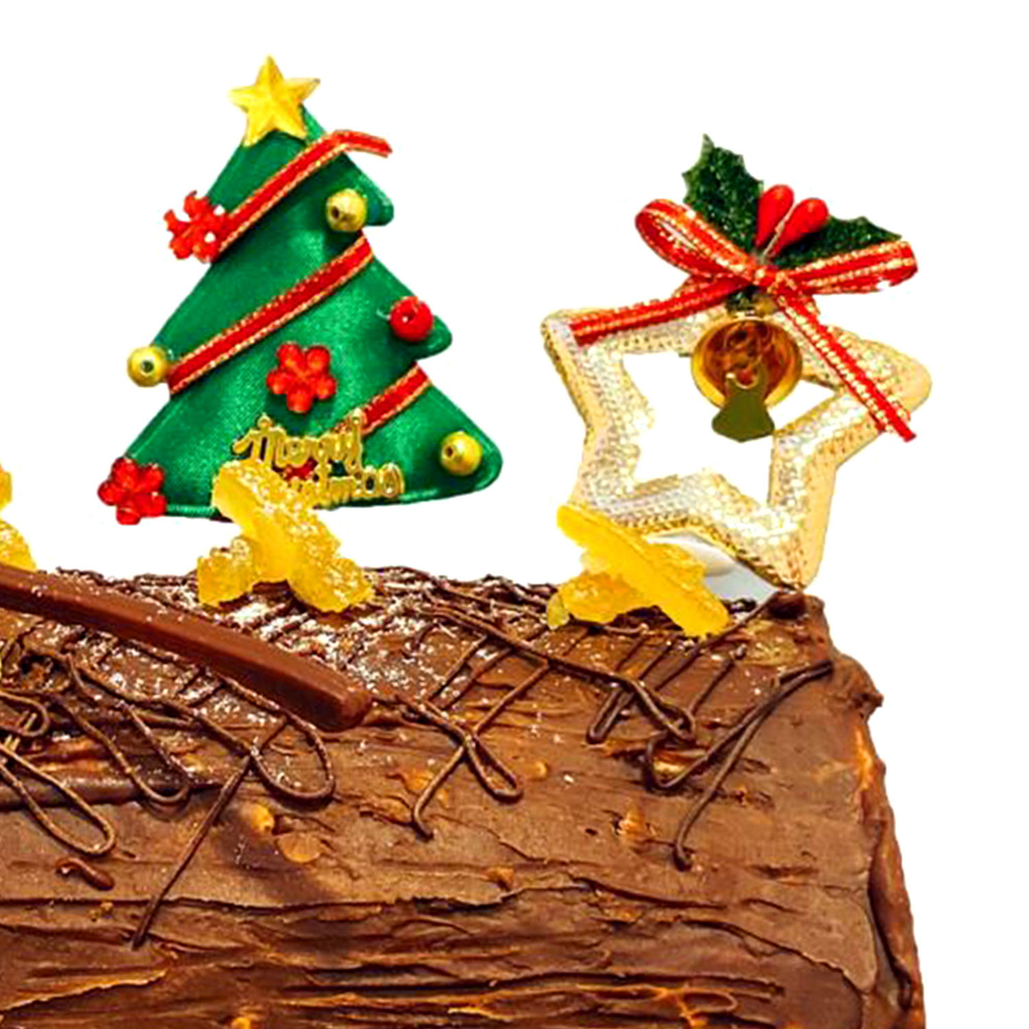 Chocolate Sponge Log Cake Delivery in Singapore - FNP SG
