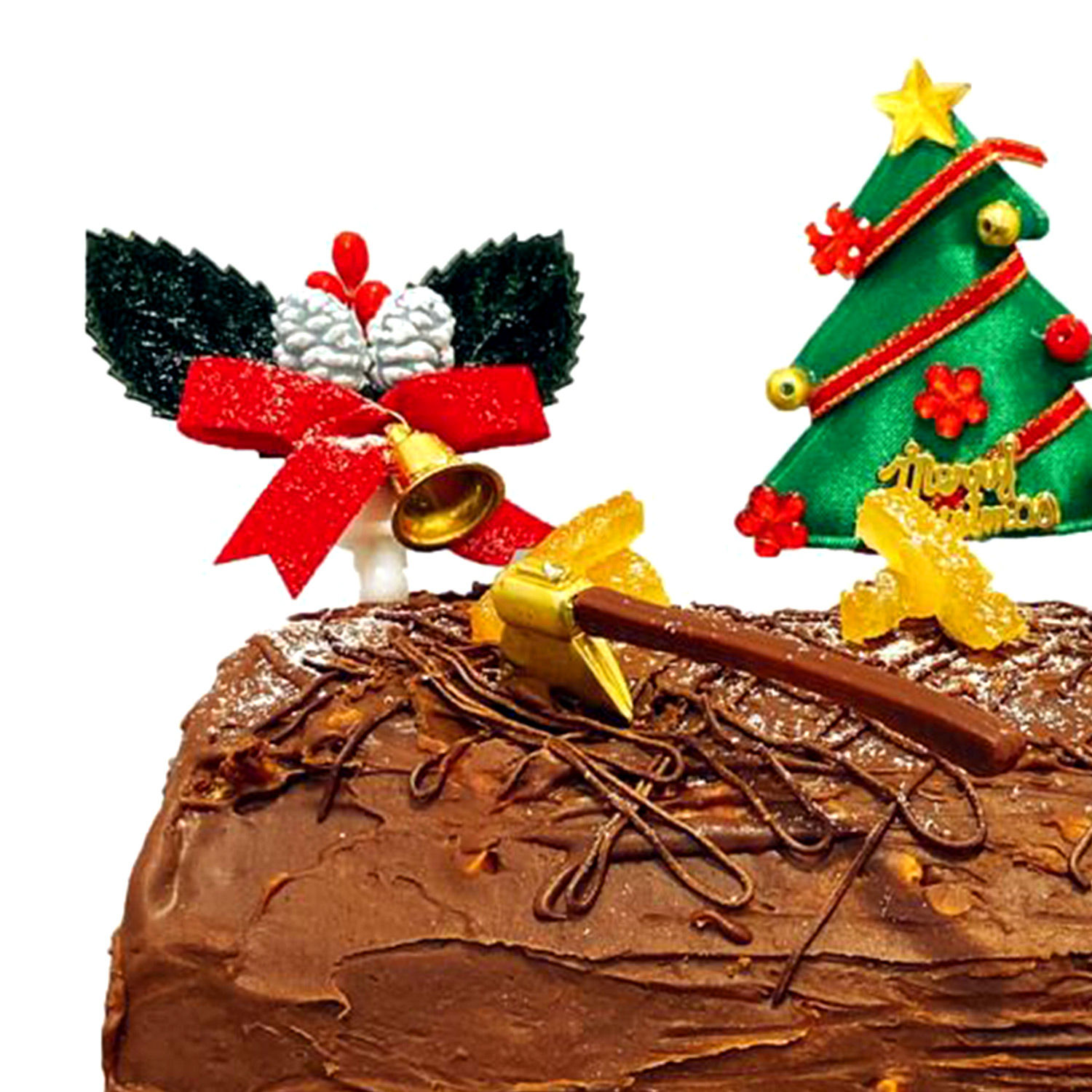 Chocolate Sponge Log Cake Delivery in Singapore - FNP SG
