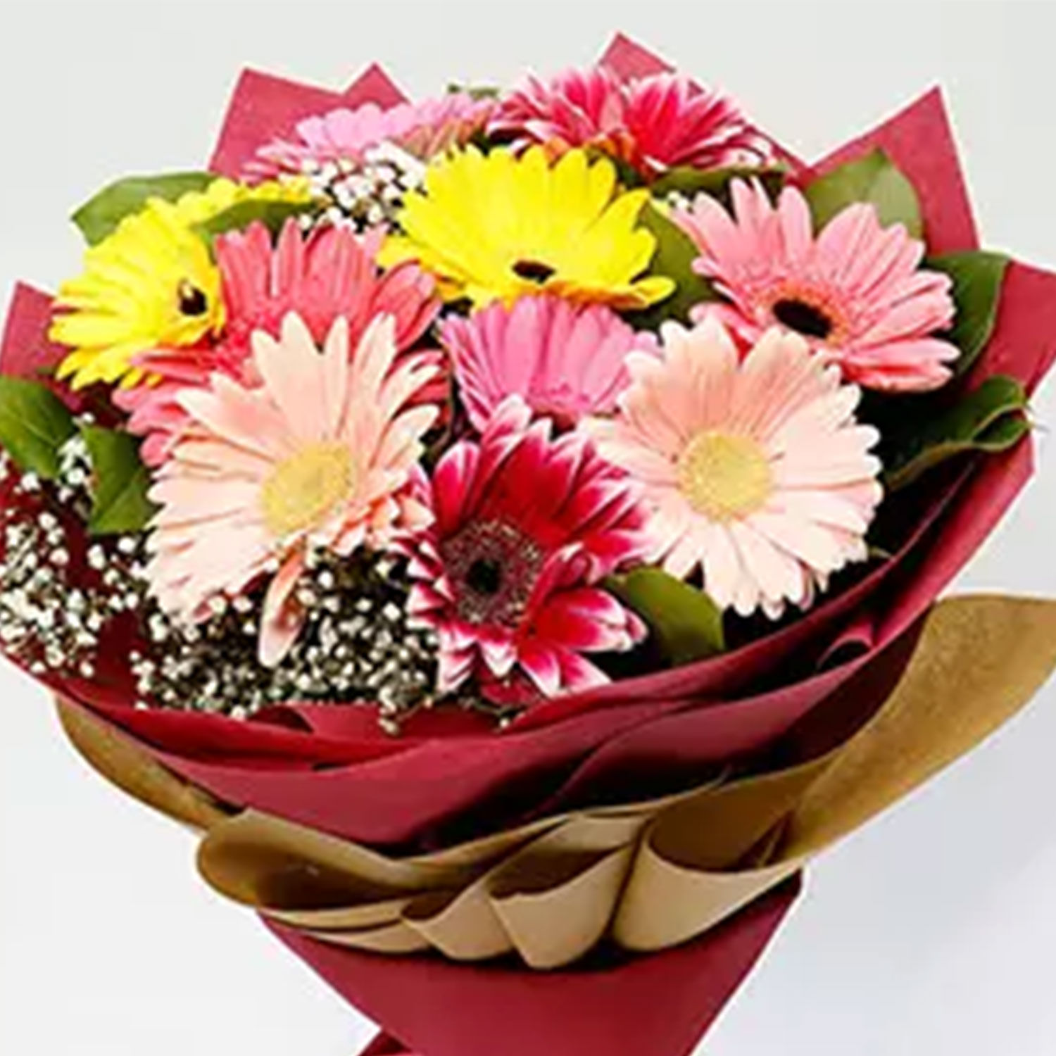 Bunch Of 10 Gerberas Delivery in Singapore - FNP SG