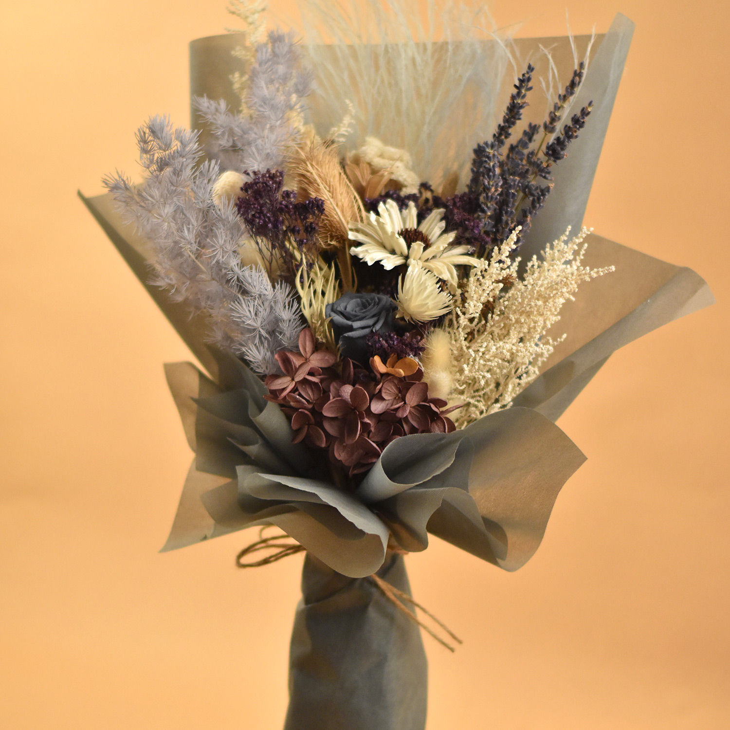Lovely Mixed Preserved Flowers Bouquet Delivery in Singapore - FNP SG