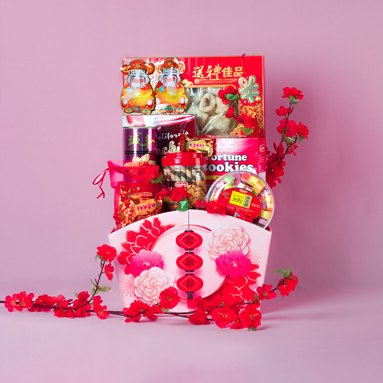 Prosperity & Love Gift Basket Delivery in Singapore - FNP SG