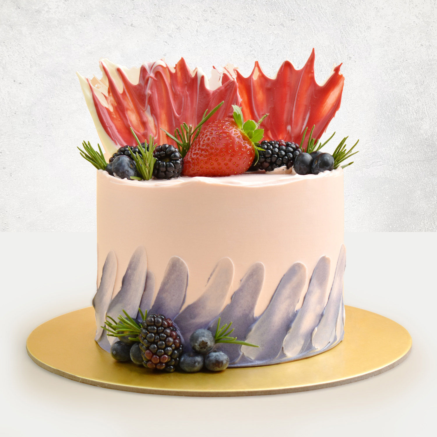 Berry designer cake 6 inches Delivery in Singapore - FNP SG