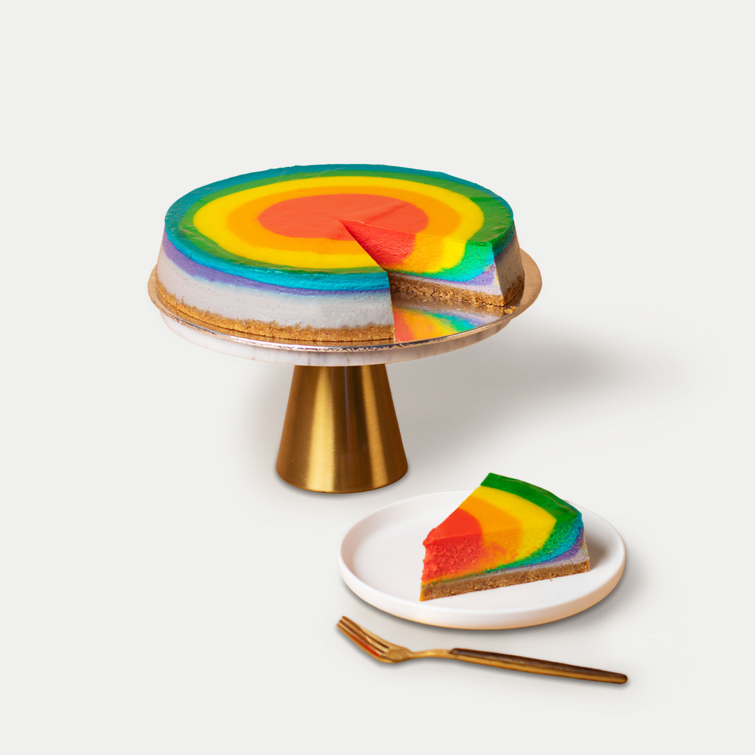 Rainbow Cheese Cake Delivery in Singapore - FNP SG