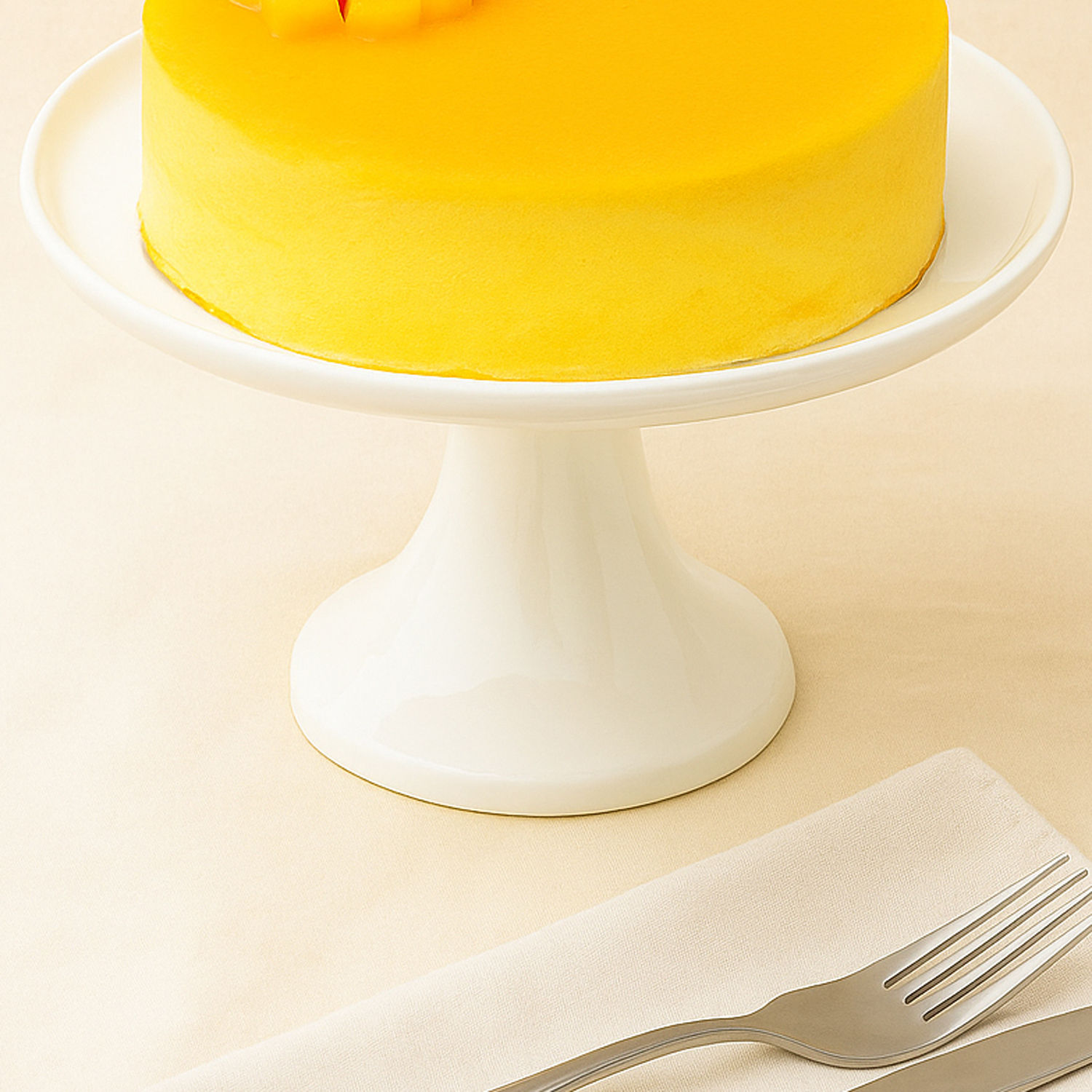 Tangy Mango Cheese Cream Cake Delivery in Singapore - FNP SG