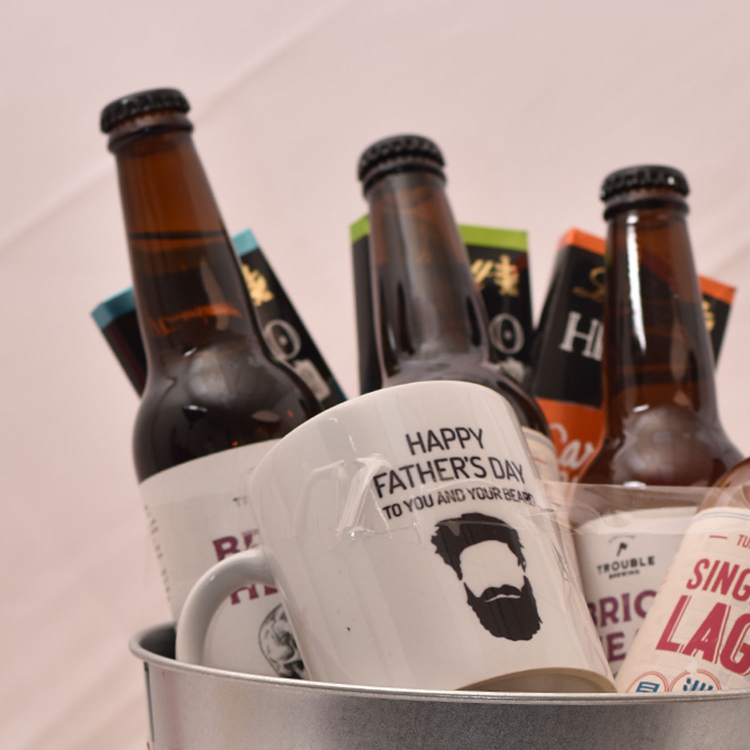 Beer Bucket with Printed Mug For Dad Delivery in Singapore - FNP SG