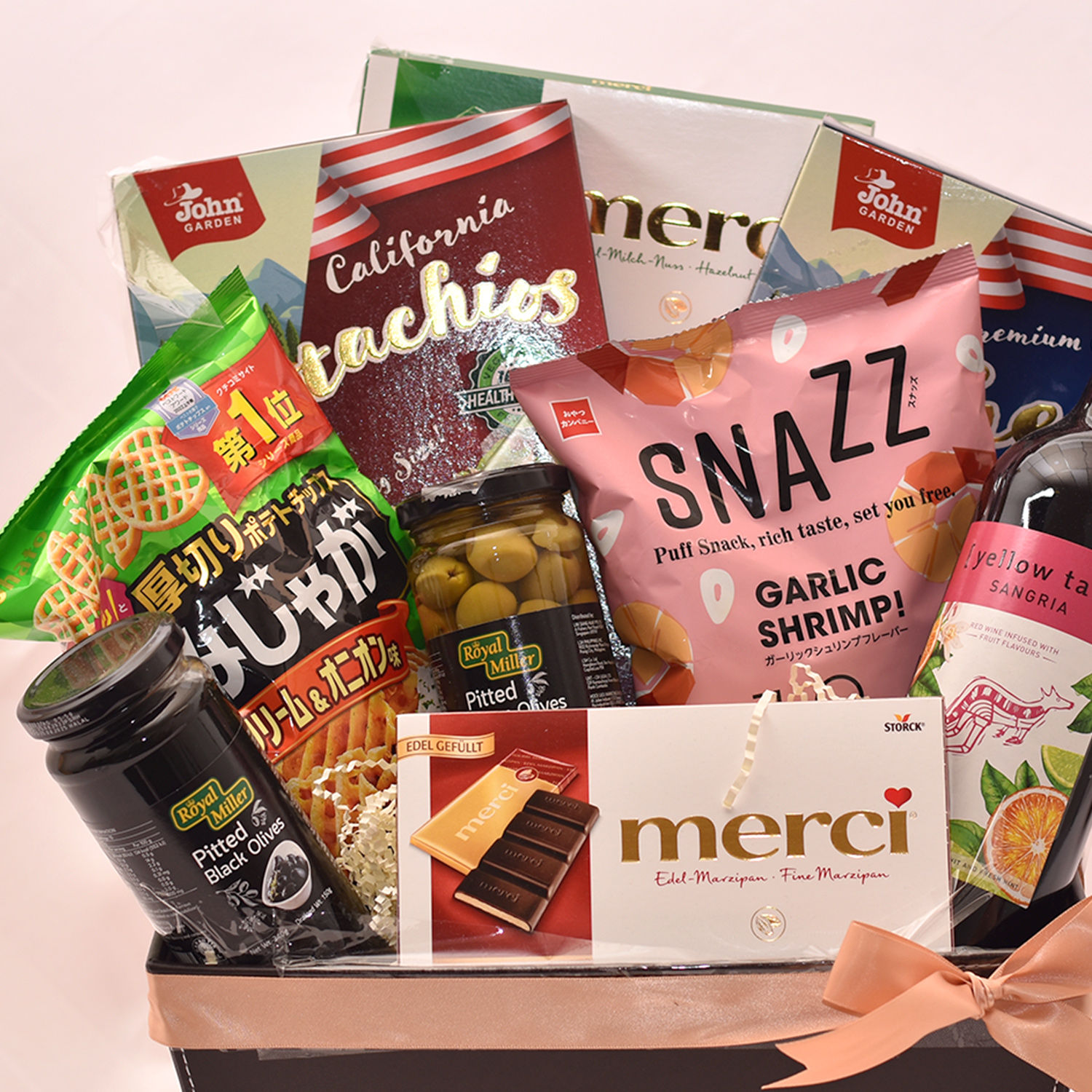 Wine & Snacks Arrangement Delivery in Singapore - FNP SG