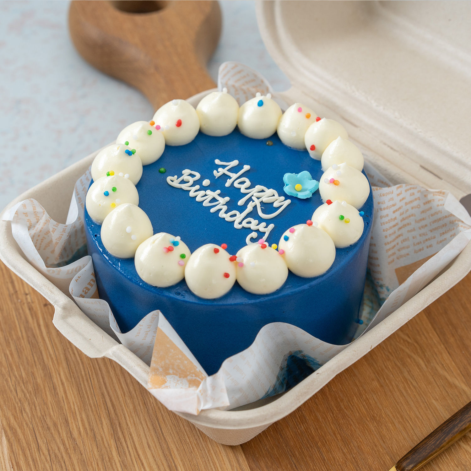 Blue Bento Rose Lychee Cake Delivery in Singapore - FNP SG