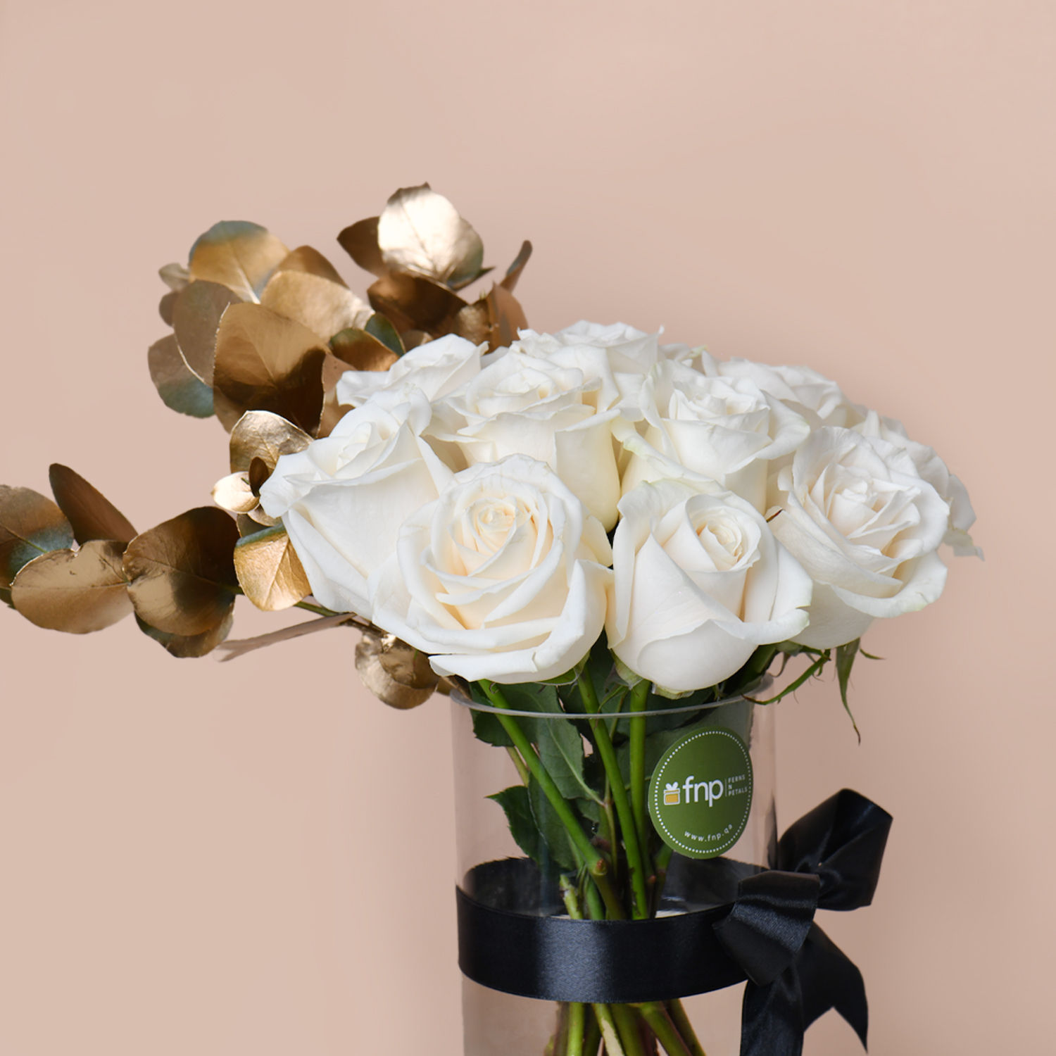 White Roses Arrangement Delivery in Singapore - FNP SG