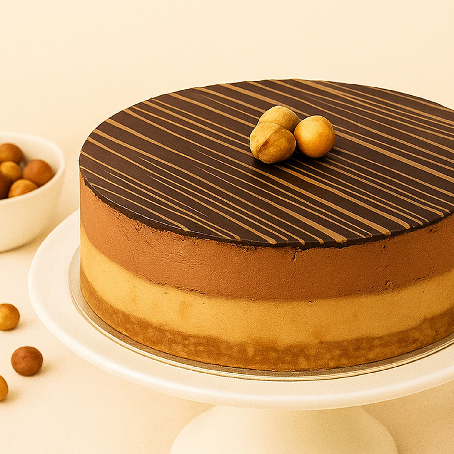 Hazelnut Praline Cake Delivery in Singapore - FNP SG