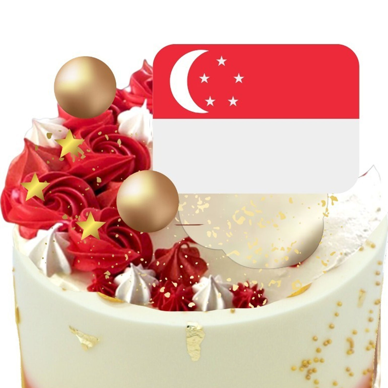 National Day Special Cookies & Cream Cake 6 Inches Delivery in ...