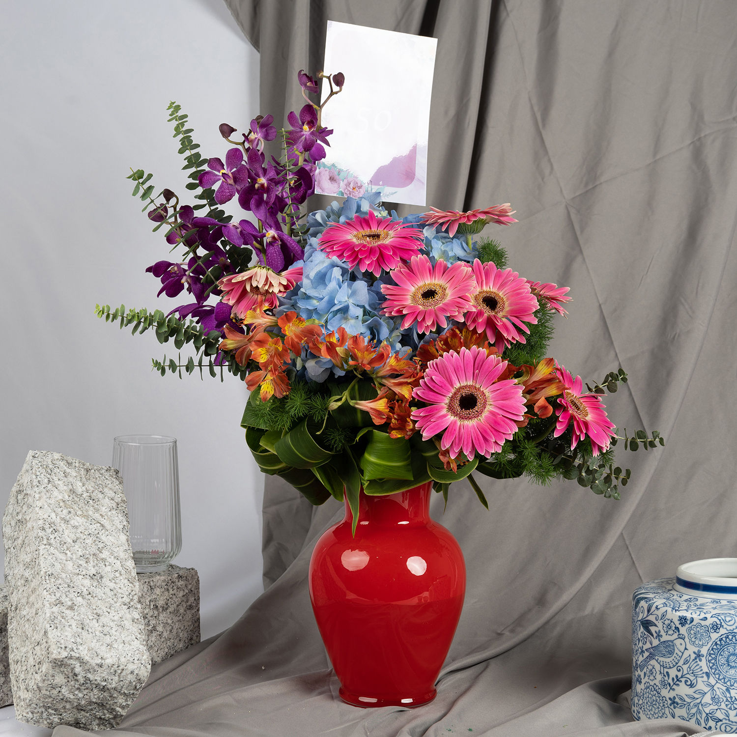 50th Birthday Flowers Arrangement Delivery in Singapore - FNP SG