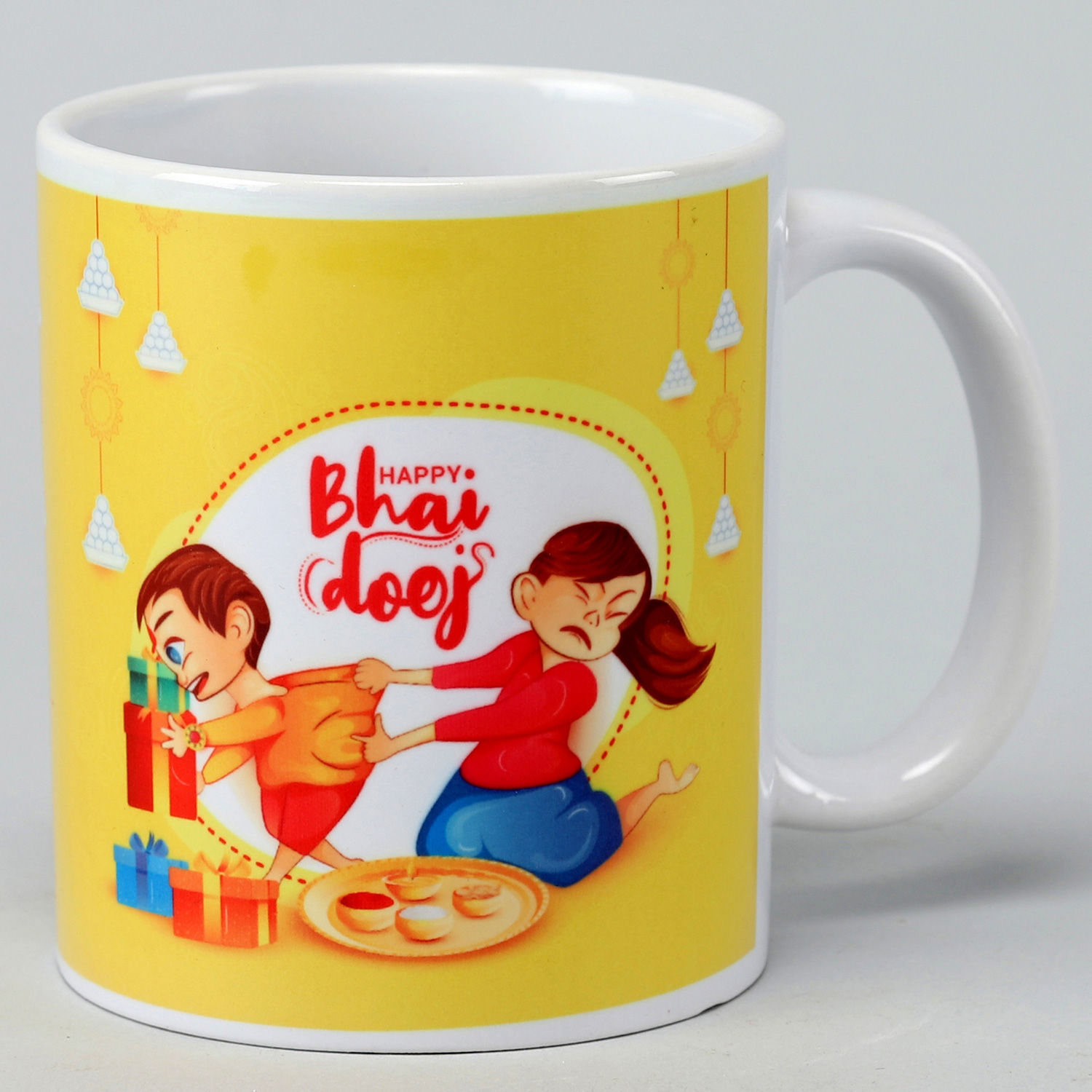 Bhai Dooj Special Mug Delivery in Singapore - FNP SG