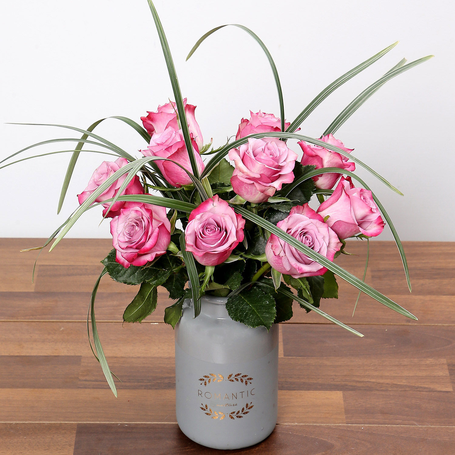 Elegant Purple Rose Vase Delivery in Singapore - FNP SG