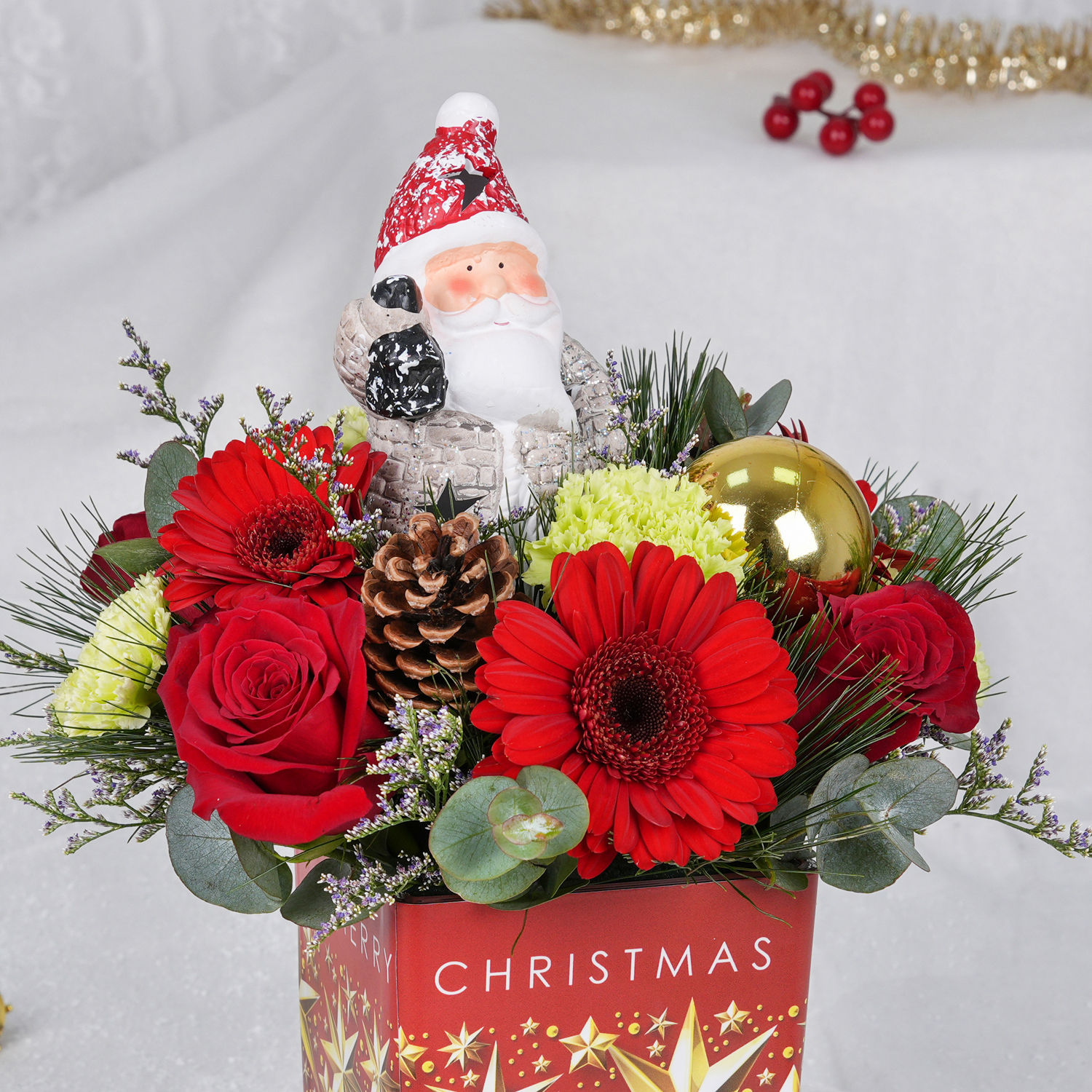Christmas Star Flowers Arrangement Delivery in Singapore - FNP SG