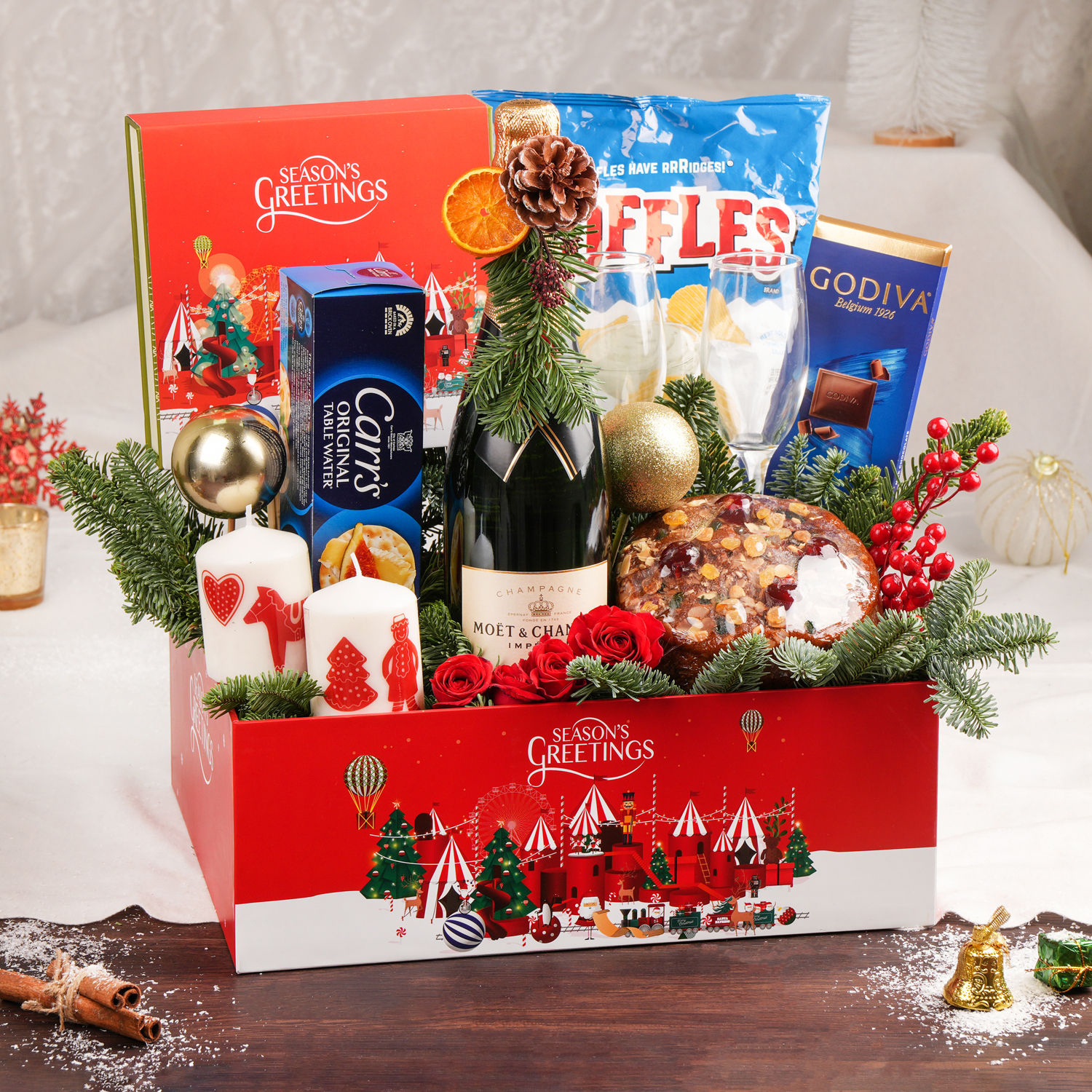 Deluxe Moet & Chandon Hamper Delivery in Singapore - FNP SG