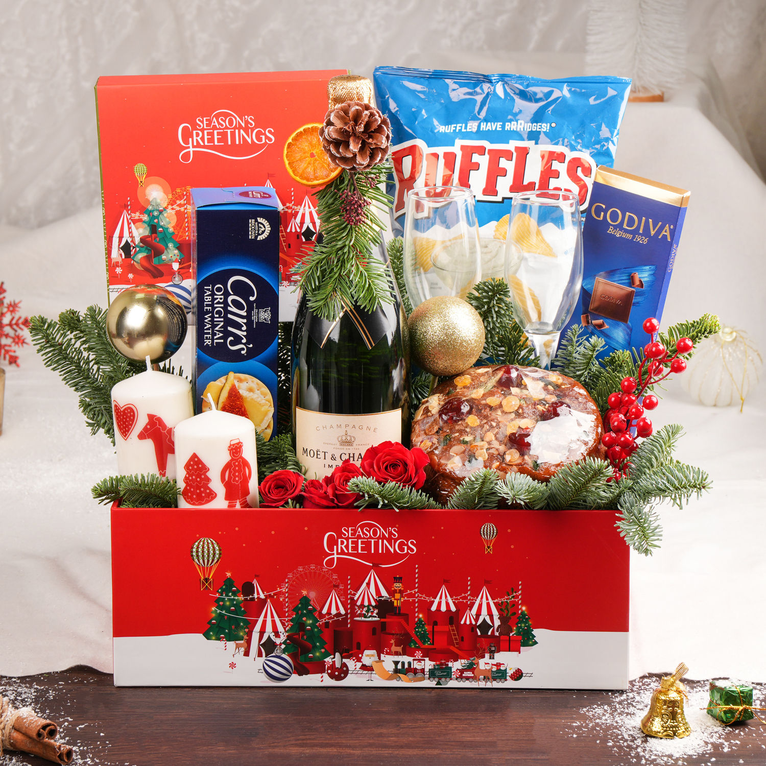 Deluxe Moet & Chandon Hamper Delivery in Singapore - FNP SG