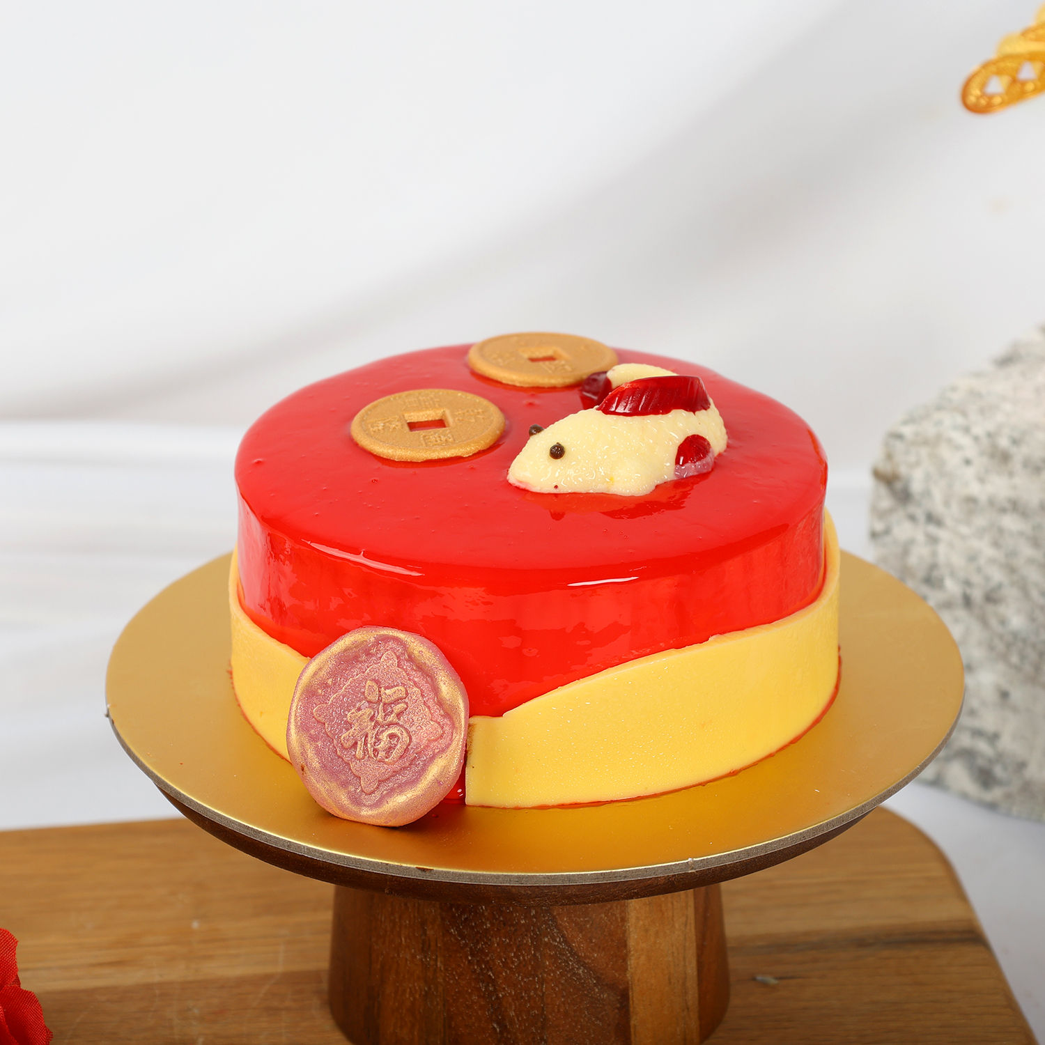 CNY Themed Cake Delivery in Singapore - FNP SG