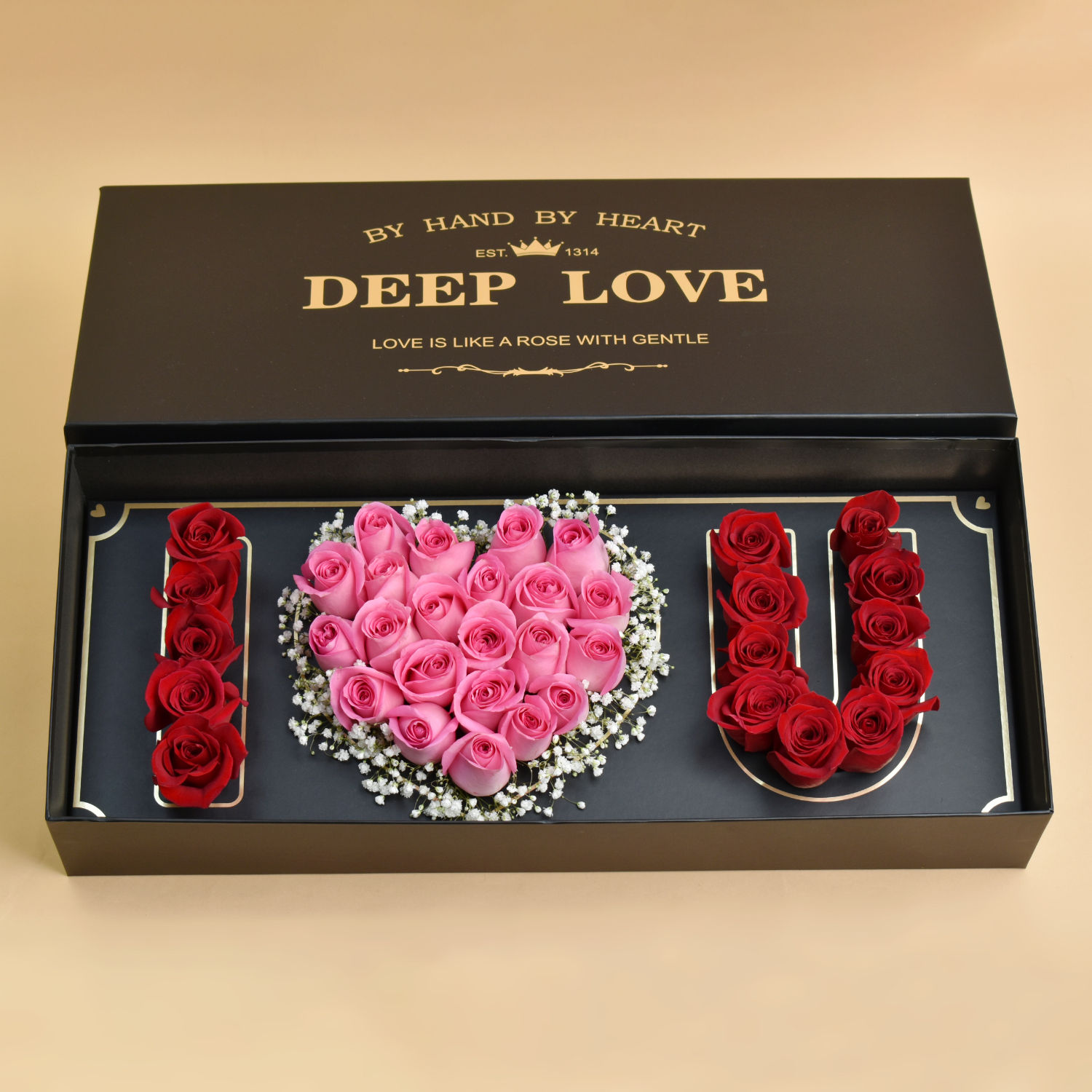 I Love You Floral Arrangement Box Delivery in Singapore - FNP SG