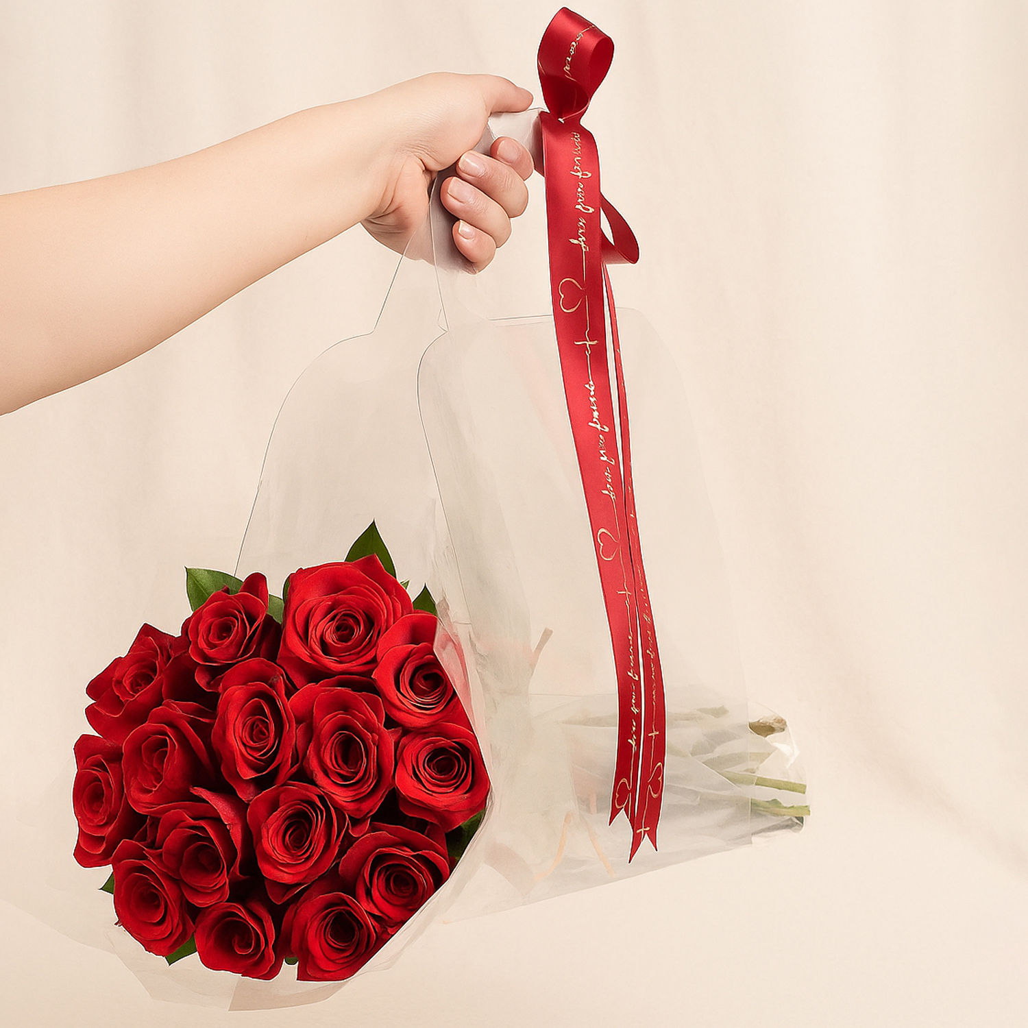 15 Red Roses Posy Delivery in Singapore - FNP SG