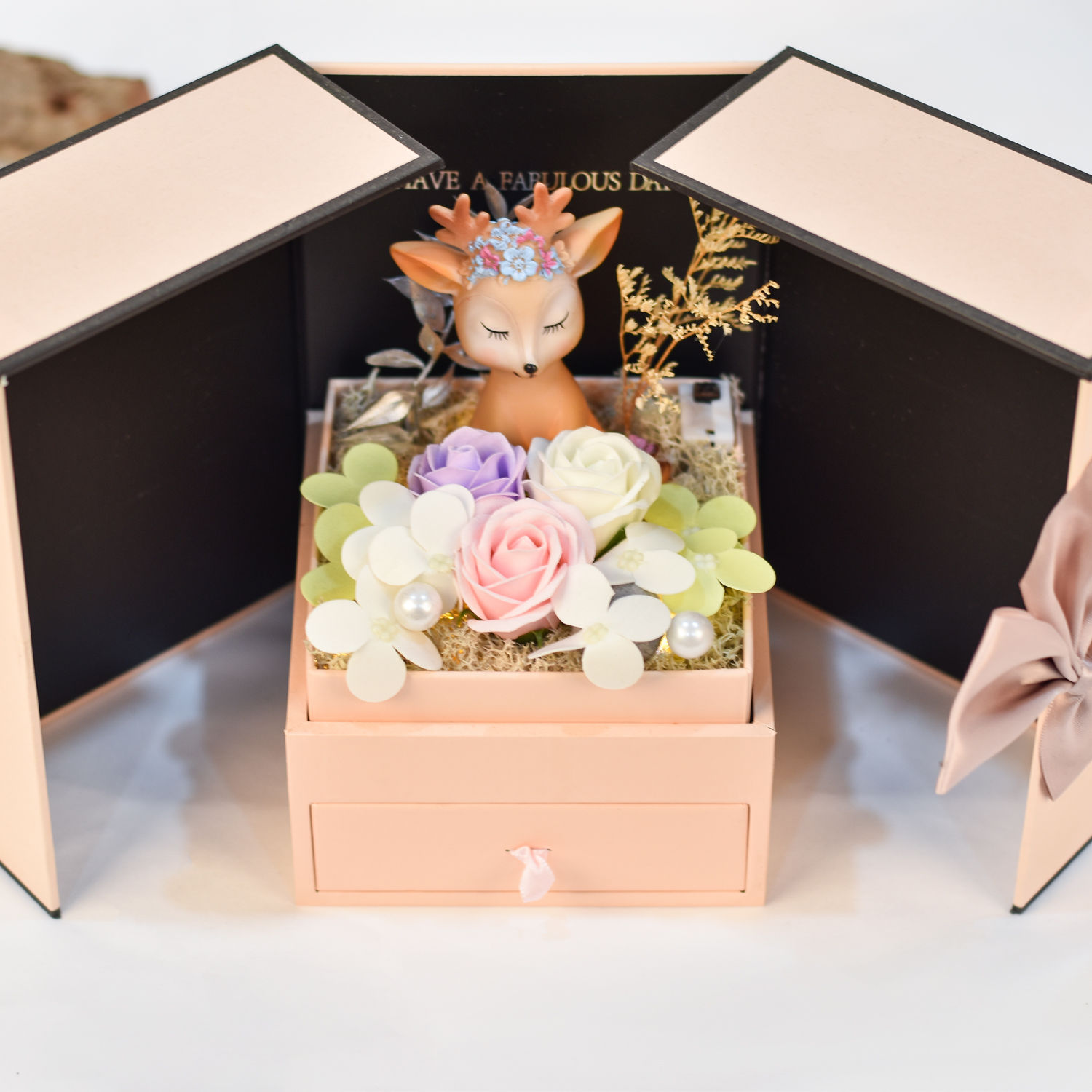 Beautiful Eternal Rose Flower Gift Box Delivery in Singapore - FNP SG