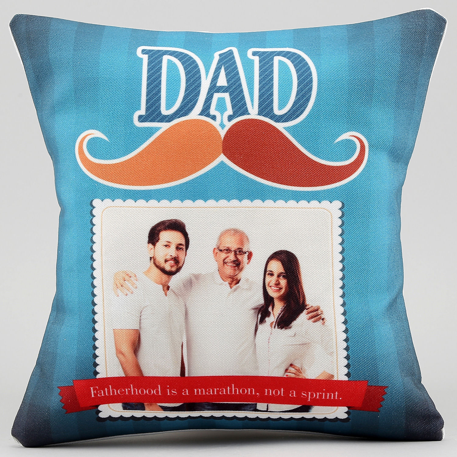 Personalised Dad Mustache Cushion Delivery in Singapore - FNP SG