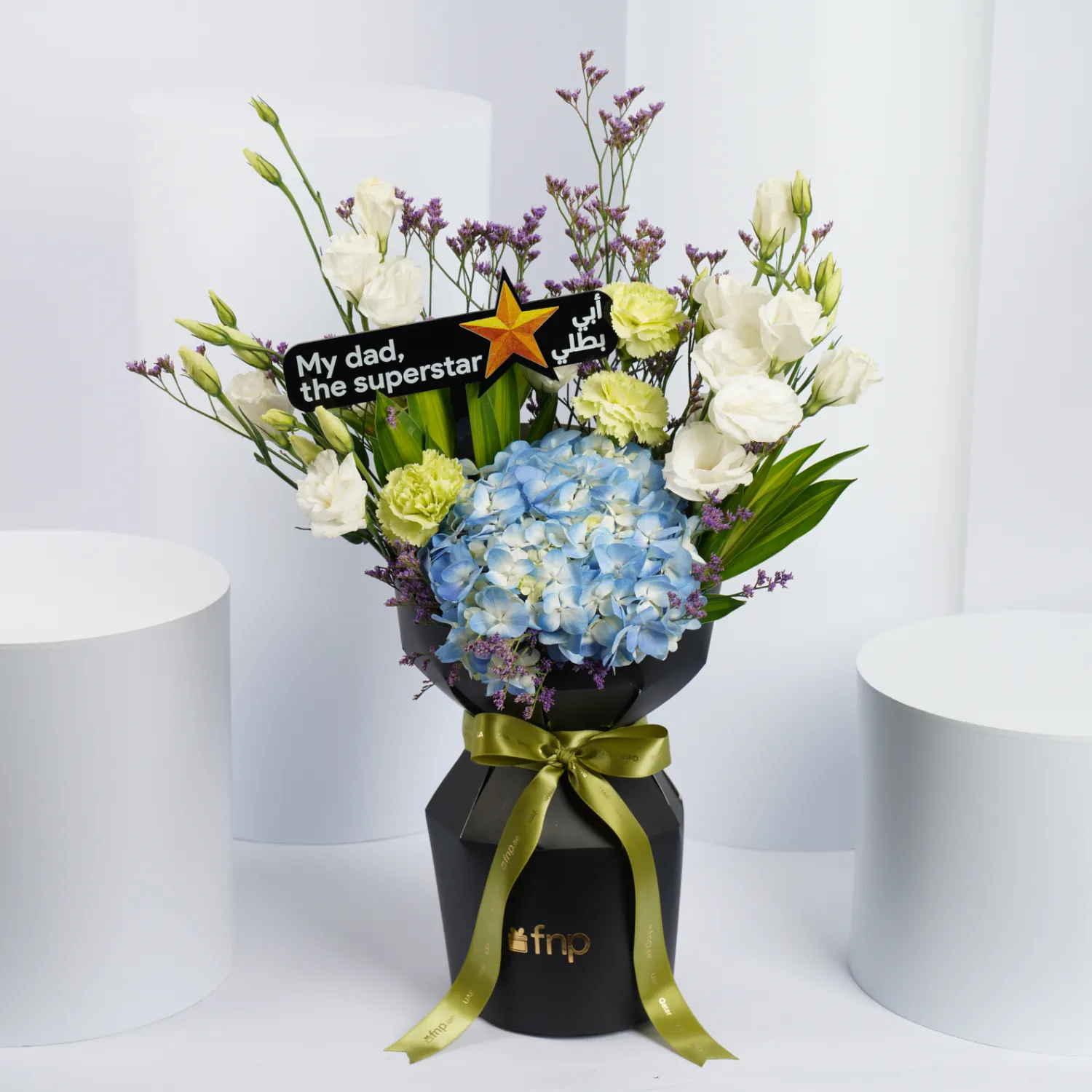 Mixed Flower Bouquet with Topper Delivery in Singapore - FNP SG