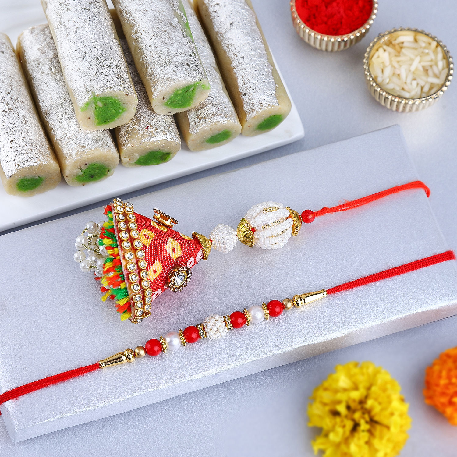 Classic Rakhi Harmony Pack Delivery in Singapore - FNP SG