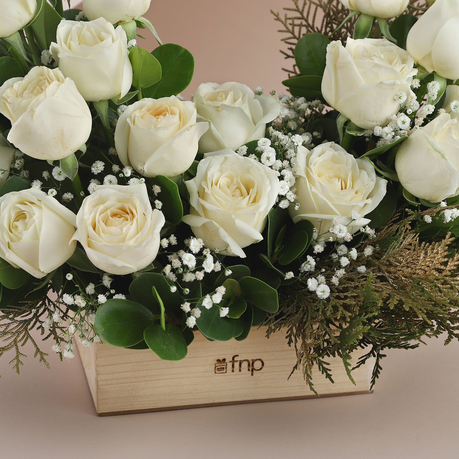 White Rose Arrangement Delivery in Singapore - FNP SG