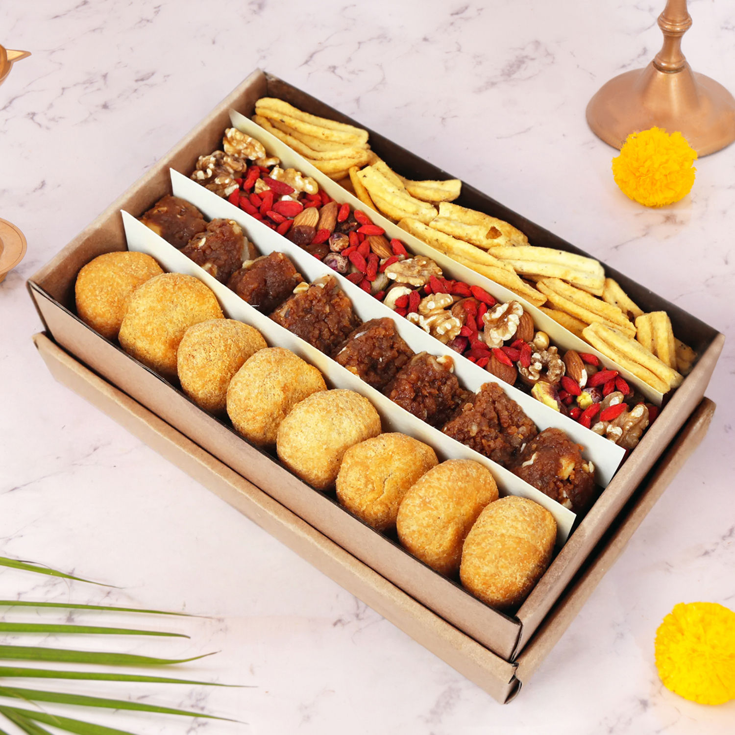 Sweets and Savories Gift Box Deepavali Delivery in Singapore - FNP SG