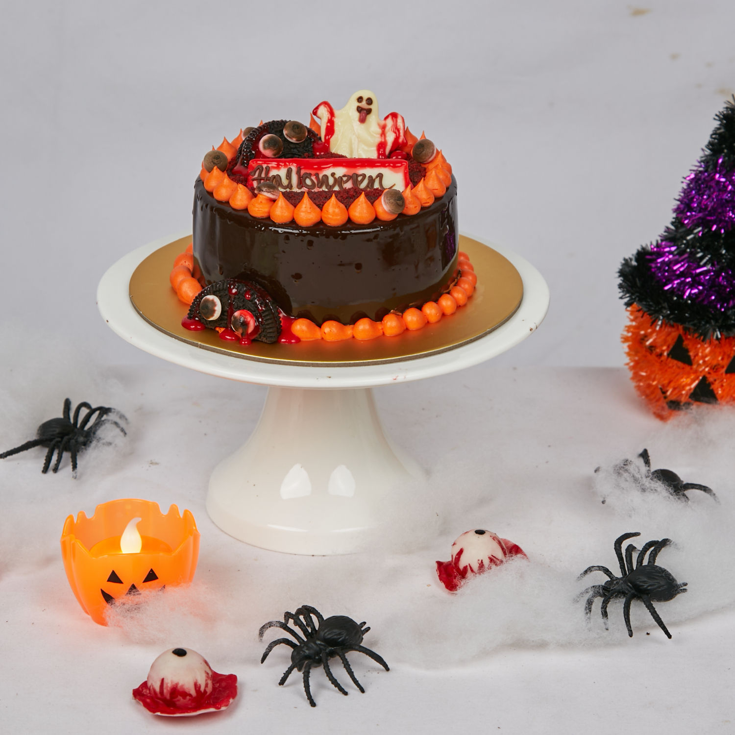 Ghost Halloween Cake Delivery in Singapore - FNP SG
